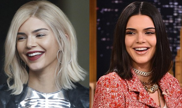 Kendall Jenner për herë të parë bjonde! – Klan Kosova
