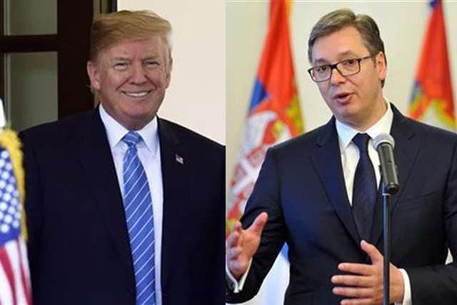 Vuçiq ia uron festën Trumpit, e fton për vizitë në Serbi - Klan Kosova