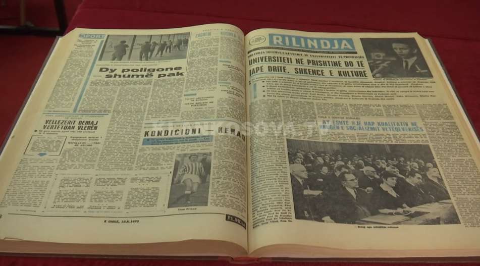 Çfarë shkruanin gazetat për universitetin e parë në Kosovë (VIDEO ...
