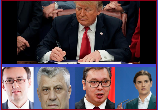 EKSKLUZIVE: Presidenti Trump ‘’dorzan’’ i marrëveshjes në Shtëpinë e ...