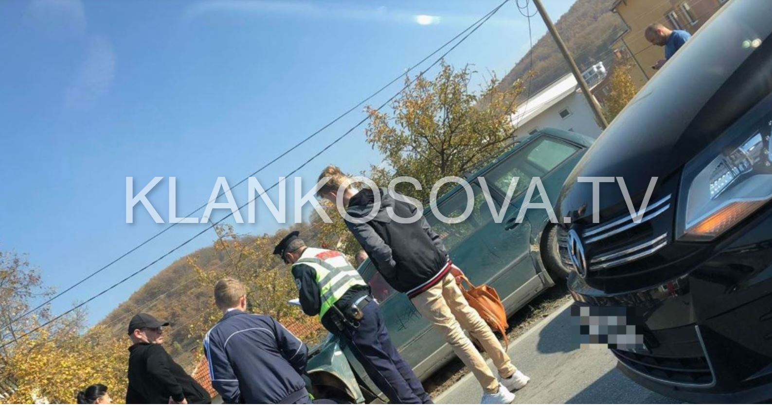 Aksident në urën e fshatit Vranidoll, dy vetura të përfshira - Klan Kosova