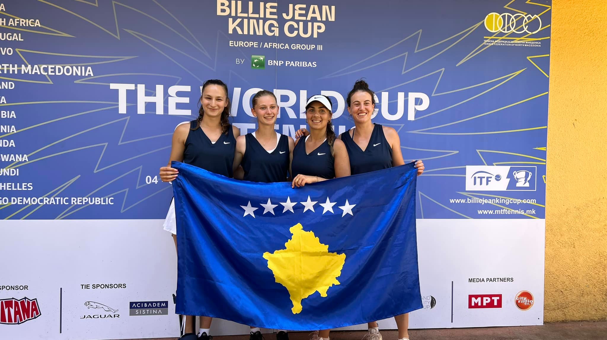 Kosova kualifikohet në Playoff të “Billi Jean King Cup” - Klan Kosova