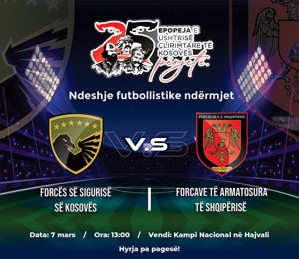 Ushtria e Kosovës dhe ajo e Shqipërisë në "fushëbetejë" futbolli - Klan ...