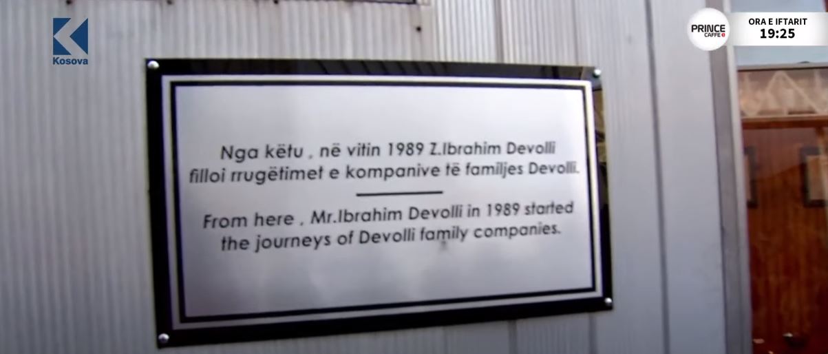 Abazoviq viziton vendin nga ku nisi rrugëtimi i kompanive të familjes ...