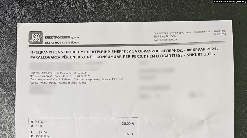 Nis shpërndarja e faturave të rrymës për veriorët – Klan Kosova