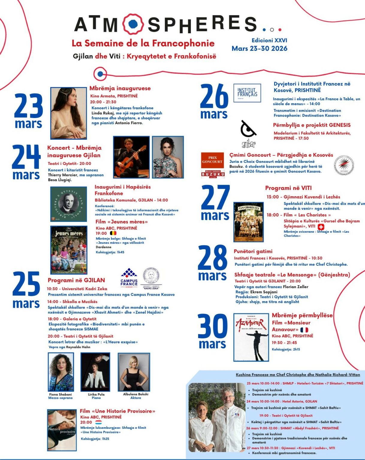 “Java e Frankofonisë” nis sot në Kosovë, Gjilani dhe Vitia kryeqendra ...